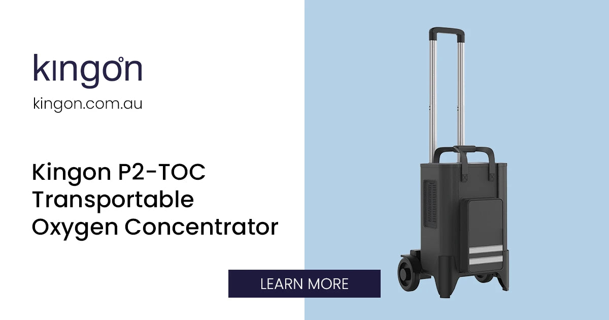 Kingon P2-TOC Transportable Portable Oxygen Concentrator P2TOC – Kingon ...